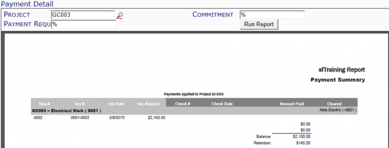 Payment Summary Report – Spitfire Client Services Payment Summary Report – Spitfire Client Services