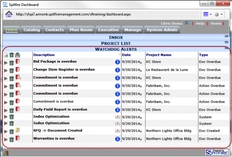 Watchdog Alerts – Spitfire Client Services Watchdog Alerts – Spitfire Client Services