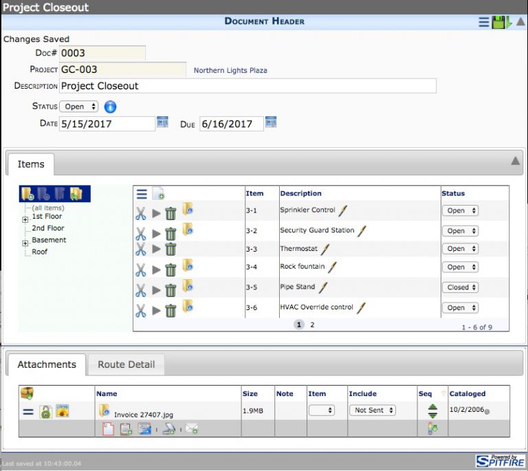 PunchList Overview – Spitfire Client Services PunchList Overview – Spitfire Client Services