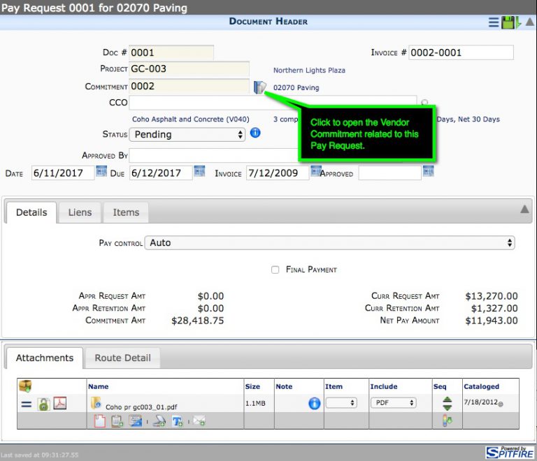 Vendor Pay Request Overview – Spitfire Client Services Vendor Pay Request Overview – Spitfire Client Services